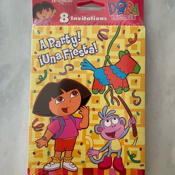 Designware | Party Supplies | Vintage Dora The Explorer Birthday Party ...